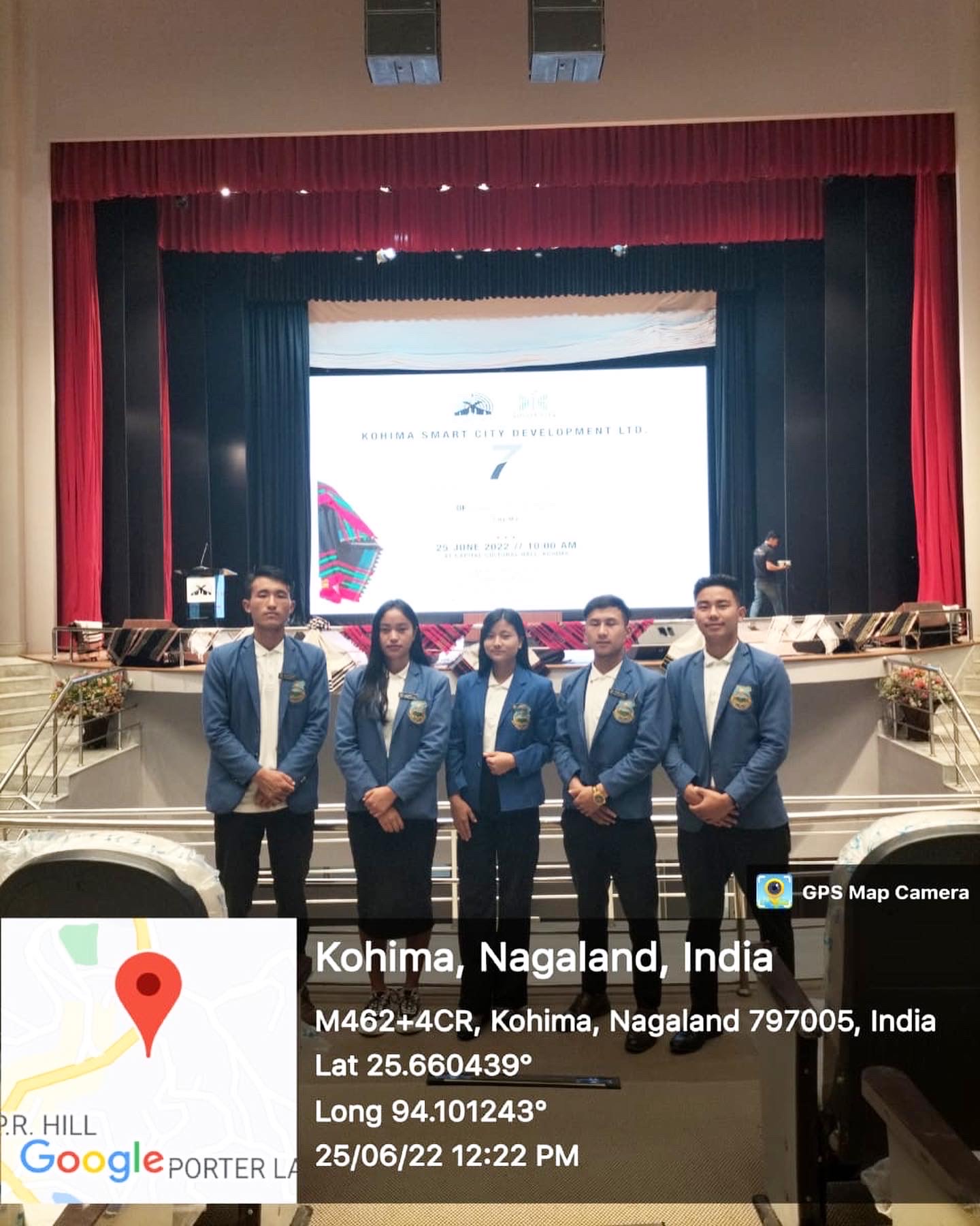 KCK class representatives attends Smart City Foundation Day program - Kohima College