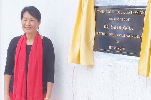 Commerce Block Extension inaugurated - Kohima College