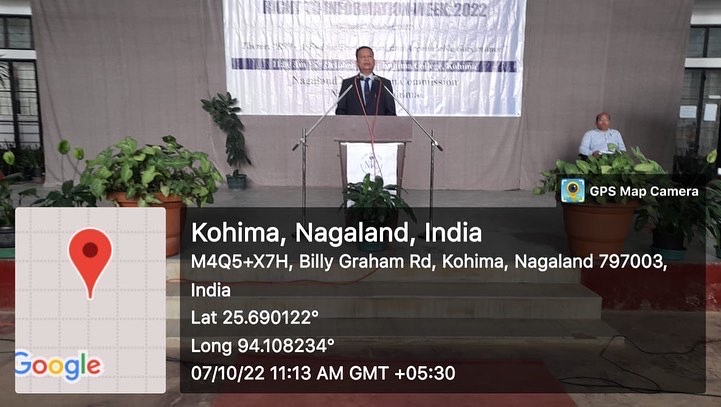 KCK celebrates RTI week - Kohima College