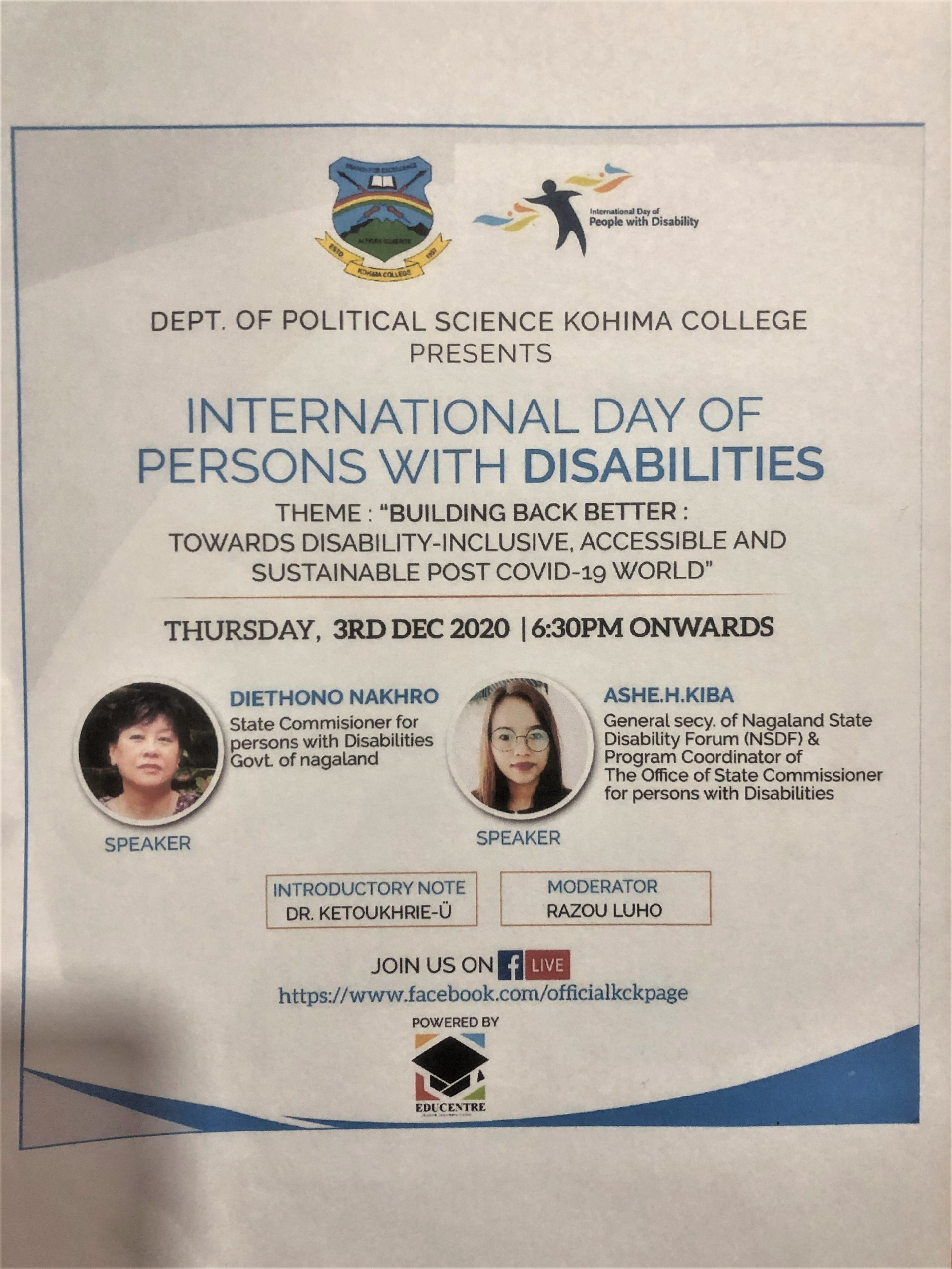POLITICAL SCIENCE 2018-2021 - Kohima College