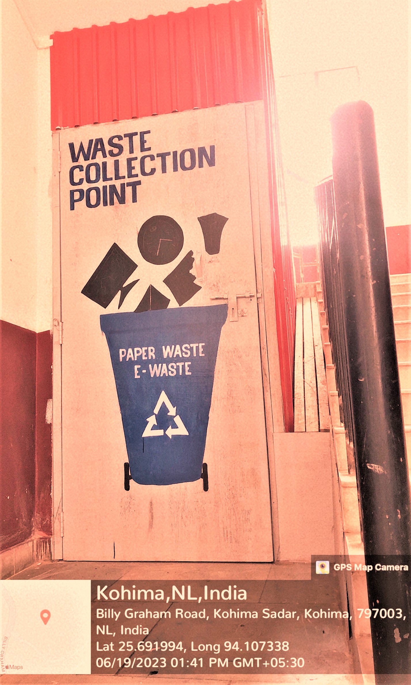 Waste Collection Point - Kohima College
