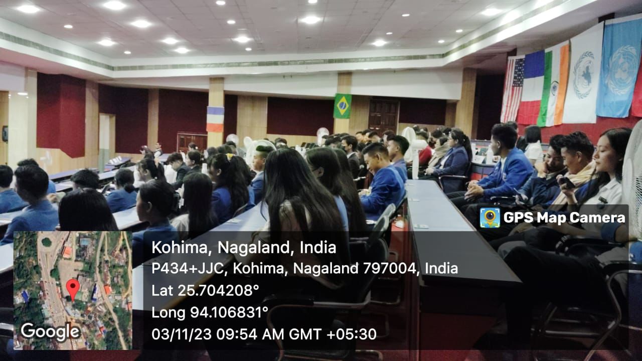 Nov 3, 2023: Kohima College students attended the 10th Anniversary ...