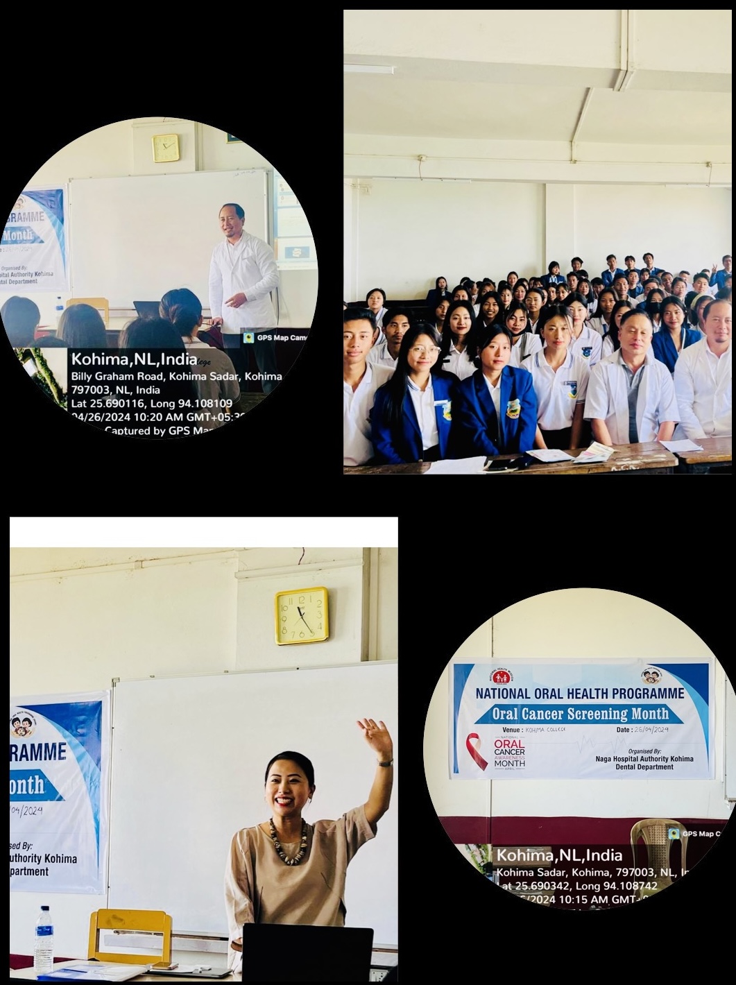 NHAK Conducts Oral Cancer Screening at Kohima College - Kohima College