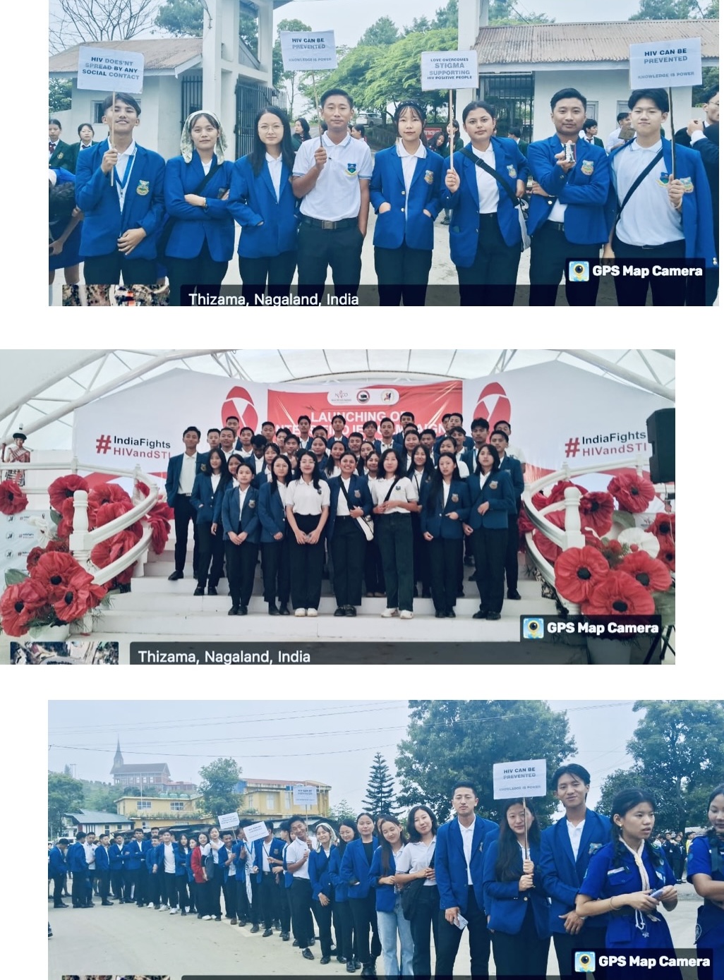 Kohima College Red Ribbon Club Attends Launch of Intensified IEC ...