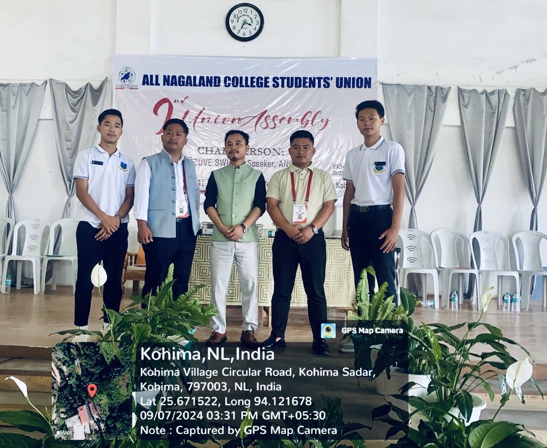 KCK Students attend the 2nd Union Assembly of the ANCSU 2024 - Kohima ...